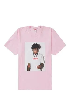 Supreme Nba Youngboy Tee Shirt Light Pink