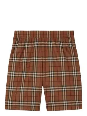 Burberry Vintage Check Shorts - Brown