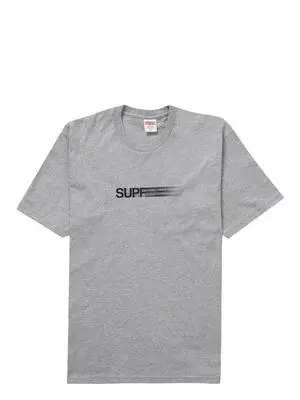 Supreme Motion Logo Tee Shirt - Heather Grey