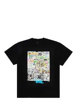 THE WEEKND X Mr. Thursday Graffiti Wall T-shirt - Black