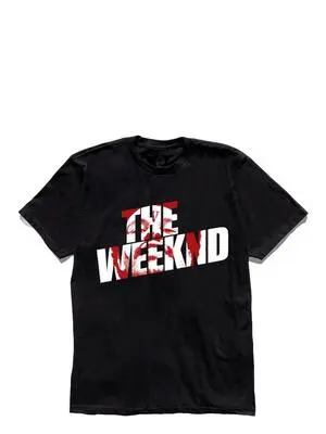 THE WEEKND X Vlone Tee Shirt - Black