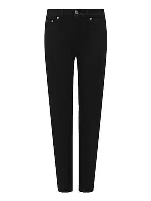 Burberry Mid-rise Skinny Jeans - Black