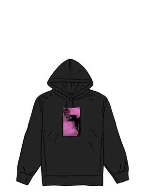 Supreme My Bloody Valentine Hooded Sweatshirt - Black