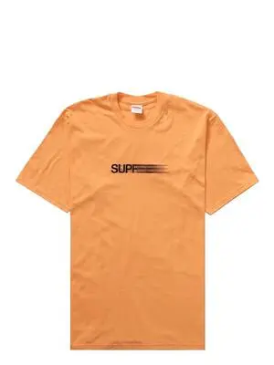 Supreme Motion Logo Tee Shirt - Peach