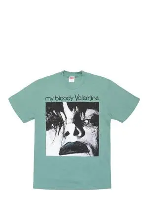 Supreme My Bloody Valentine Feed Me With Your Kiss Tee Shirt - Dusty Teal