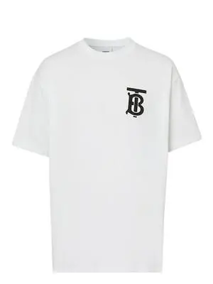 Burberry Monogram Oversized T-shirt - White