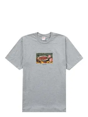 Supreme Strawberries Tee Shirt - Heather Grey
