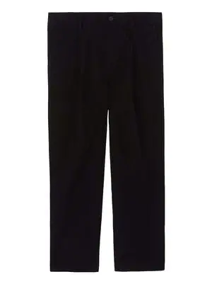 Burberry Straight Leg Trousers - Black