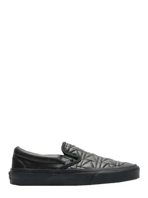 VANS Classic Slip-on Sneakers - Black/karl Quilt