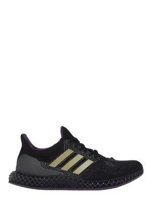 Adidas Ultra 4d Marvel Black Panther Sneakers - Core Black/gold Metallic/tribe Purple