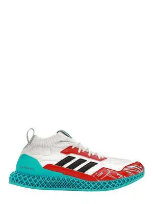 Adidas Ultra 4d Mid Evolved Marvel Spider-man 2 Sneakers - Cloud White/core Black/team Collegiate Red