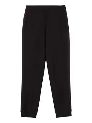 Burberry Sidestripe Sweatpants - Black