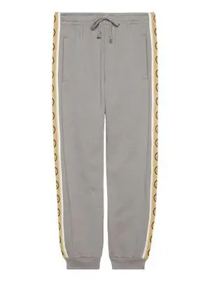 Gucci Cotton Jersey Pants - Grey