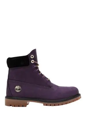 Timberland 6-inch Nba Los Angeles Lakers Boots - Dark Purple Nubuck