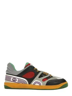 Gucci Basket Low Top Sneakers - Black Demetra
