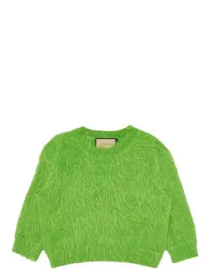 Gucci Brushed Wool Knit Sweater - Green