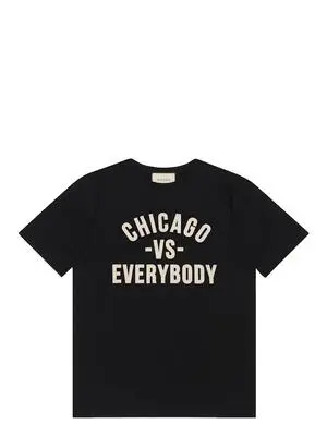Gucci Chicago Vs. Everybody T-shirt - Black