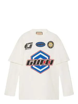 Gucci Cotton Jersey T-shirt - Off White