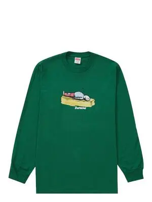 Supreme Neil Blender Arrow Long Sleeve Tee Shirt - Pine