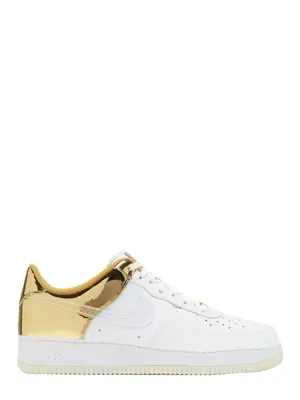 Nike Air Force 1 Low 07 Prm Shanghai - White/metal Gold/light Gold