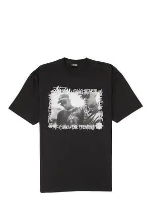 StÜssy Gang Starr Take It Personal Tee Shirt - Black