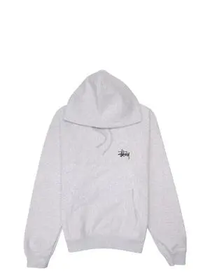 StÜssy Basic Hoodie - Ash Heather