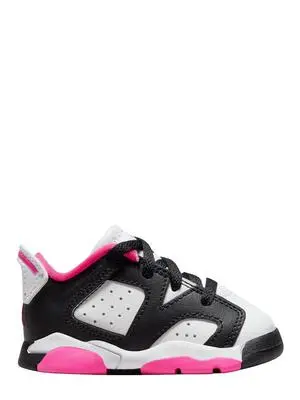 JORDAN 6 Retro Low Sneakers Black/fierce Pink/white