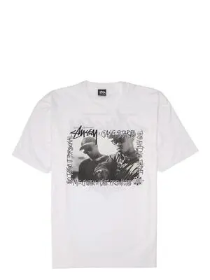 StÜssy Gang Starr Take It Personal Tee Shirt - White