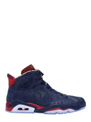 JORDAN 6 Retro Doernbecher 15th Anniversary Sneakers - Midnight Navy Blue/white/varsity Red
