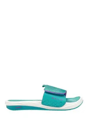 PUMA Lamelo Ball Nitrocat V Slides - Blue Atoll/purple Glimmer/puma White