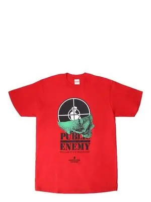Supreme Undercover/public Enemy Terrordome Tee Shirt - Red
