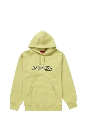 Supreme USA Hooded Sweatshirt Light Sage