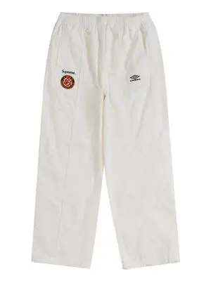 Supreme Umbro Cotton Ripstop Track Pant - White