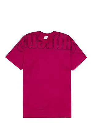 Supreme Upside Down Tee Shirt - Magenta