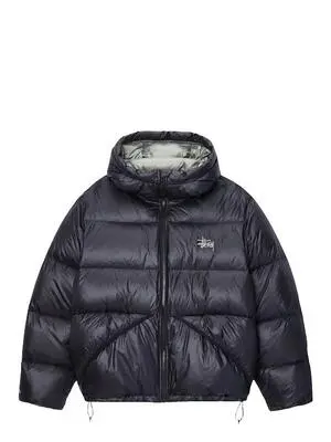 StÜssy Micro Ripstop Down Parka - Phantom Black