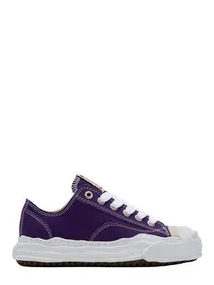 Mihara Yasuhiro Maison Mihara Yasuhiro Hank OG Sole Canvas Low Sneakers Purple