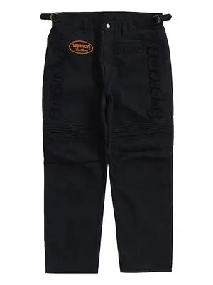 Supreme Vanson Leathers Cordura Denim Racing Pant - Black