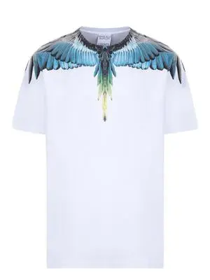MARCELO BURLON COUNTY OF MILAN Wing T-shirt - White Blue