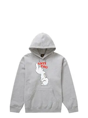 Supreme Undercover Anti You Hooded Sweatshirt - Heather Grey