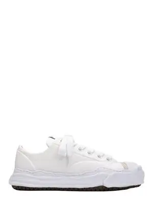 Mihara Yasuhiro Hank Og Sole Nylon Puffer Low Sneakers - White
