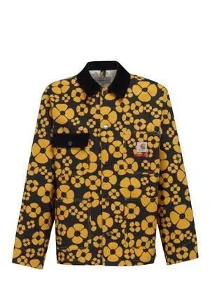 Marni X Carhartt Wip Work Jacket - Black/sun Yellow