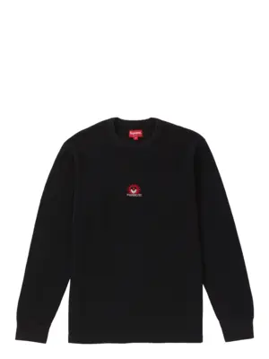 Supreme Vampire Waffle Thermal - Black
