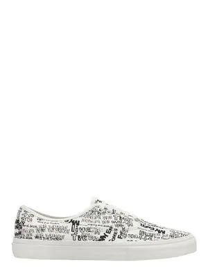 VANS Og Authentic Comme Des Garcons Graffitiin - White/black