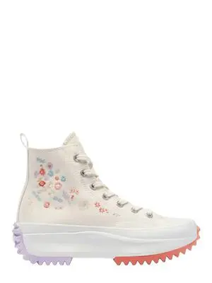 CONVERSE Run Star Hike Platform High-top Sneakers - Egret/amethyst/bright Madder