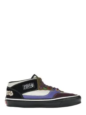 VANS Og Half Cab Lx Brain Dead Sneakers - Black/beige/violet