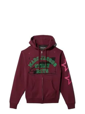 Marc Jacobs X Stray Rats The Hoodie - Burgundy