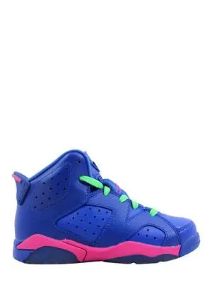JORDAN Jordan 6 Retro GPin Game Royal/white Vivid Pink Light Lucid Green