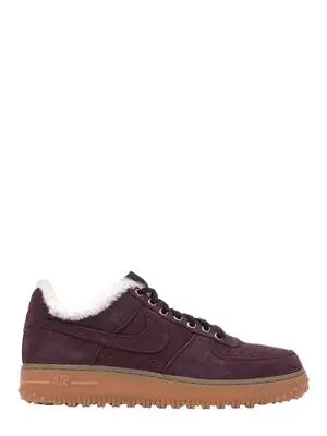 Nike Air Force 1 Winter Sneakers - Burgundy Crush/gum Light Brown