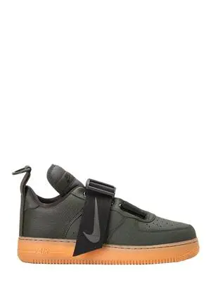 Nike Air Force 1 Utility Sneakers - Sequoia/black/gum Medium Brown