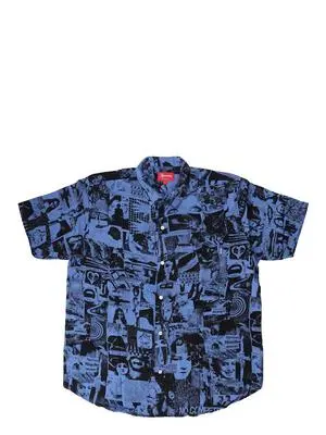 Supreme Vibrations Rayon Shirt - Royal